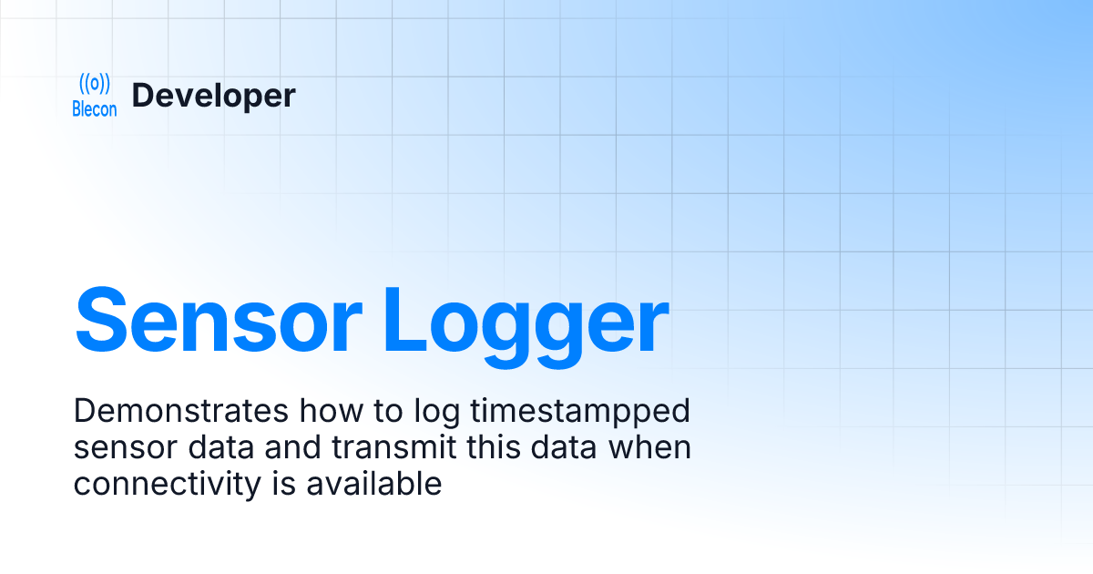 Sensor Logger | Developer